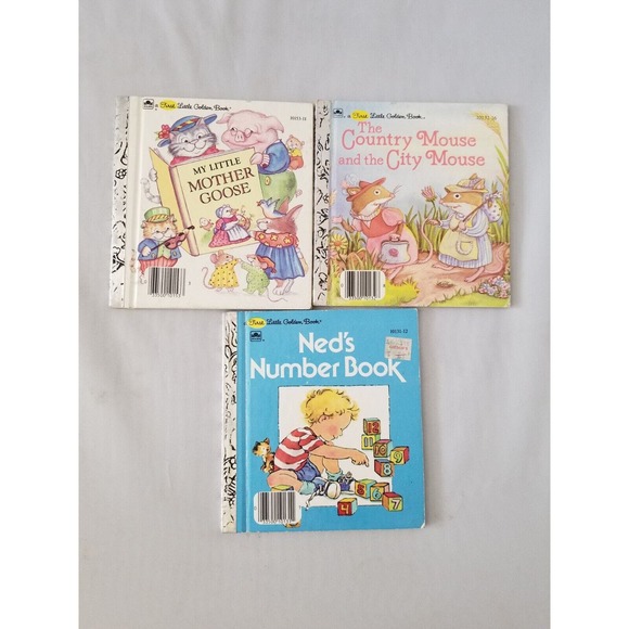 little golden | Accents | 98s First Little Golden Book Lot Of 3 Mother ...
